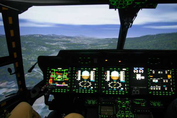 Avances en la construcción de las instalaciones que acogerán el simulador de los helicópteros ...